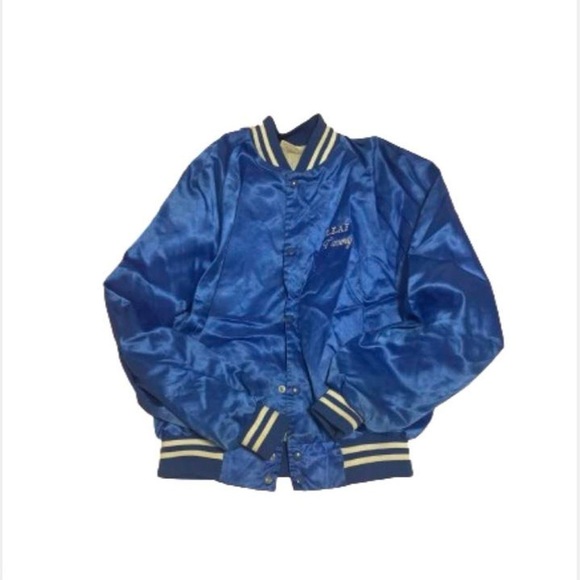 Jackets & Coats | Vintage Blue Letterman Jacket | Poshmark